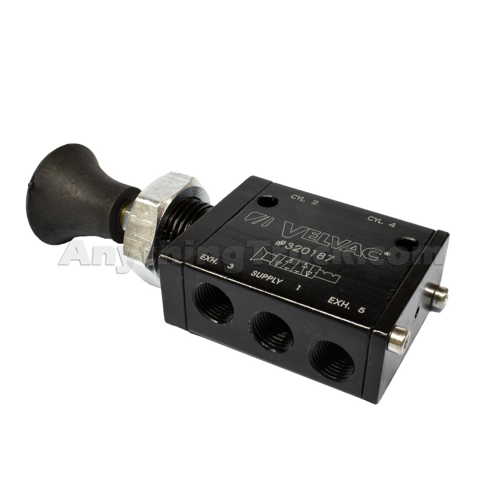 Velvac 320187 Four-Way Push/Pull Valve: AnythingTruck.com