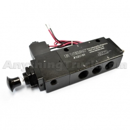 Velvac 320185 4-Way Electric Solenoid Valve for Lift Axles, 3/8" NPT ...