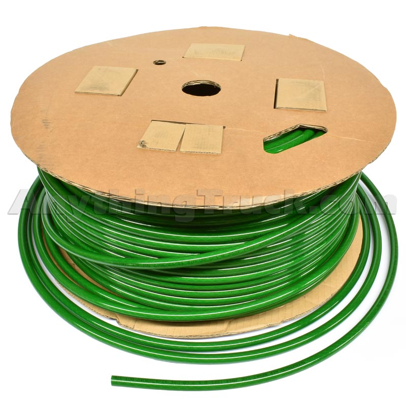 Green 1/2" Nylon Air Brake Tubing, 500 Ft. Roll, D.O.T. Compliant ...